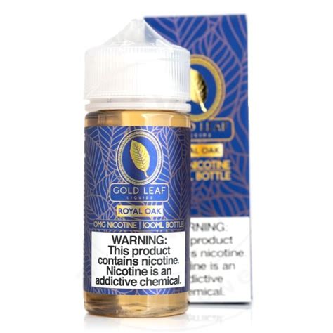Gold Leaf E Juice 100ml Vape Dubai Vape Guru Dubai