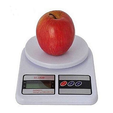 Digital Electronic Kitchen Scale White Bd