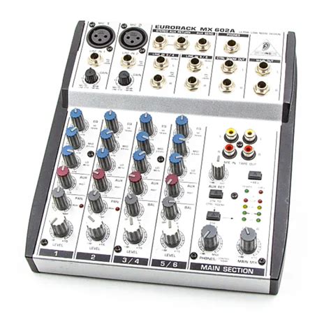 Behringer Eurorack Mx602a Mixer User Manual Manualslib