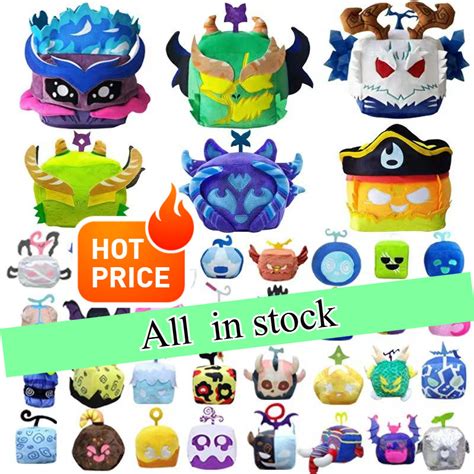 Plus 【blox Fruits】hot Blox Fruit Toy New Blox Fruit Plush Funny Blox