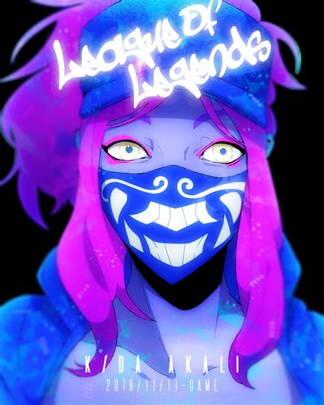 K Da Akali Wallpapers And Fan Arts League Of Legends Lol Stats