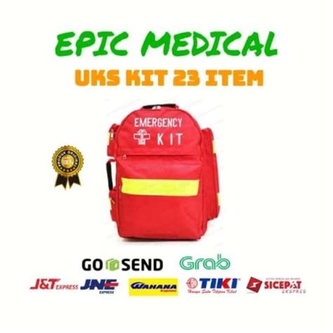 Promo Uks Set Paket Lengkap Alat Kesehatan Uks Uks Kit 23 Item
