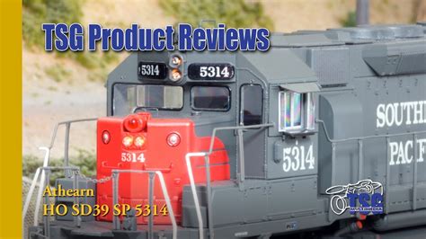 Ho Scale Southern Pacific Sd39 Athearn Product Review Youtube