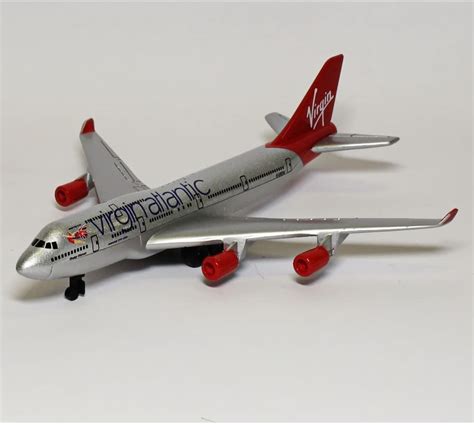 Real Toys Vaa6264 Virgin Boeing 747 “toy Plane” Diecast Model Toptoy