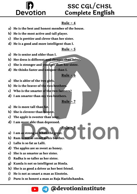 Solution 10 Adjectives Rules Studypool