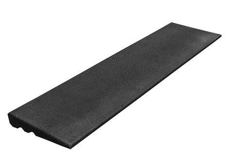 Rubber Curb Driveway Ramp 1000 X 250 X 45 Mm Lodax