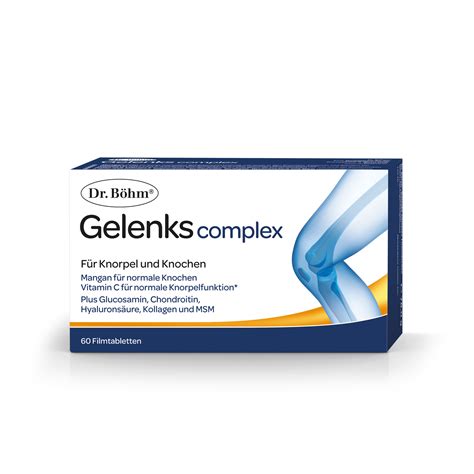 Dr Böhm® Gelenks Complex Knorpel Knochen Und Bandscheiben Dr Böhm®