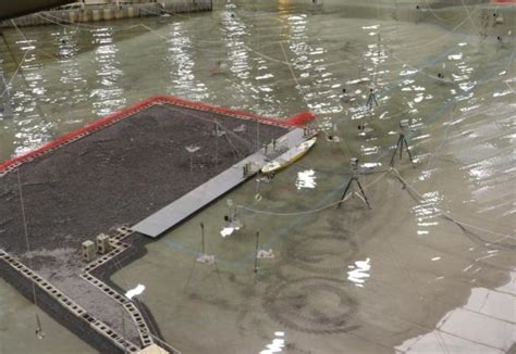 3d Model Of Wave Agitation And Moored Vessel Motion Download