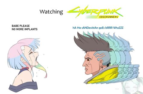 Edge Runner Cyberpunk Cyberpunk Edgerunners Comic Anime Memes Anime