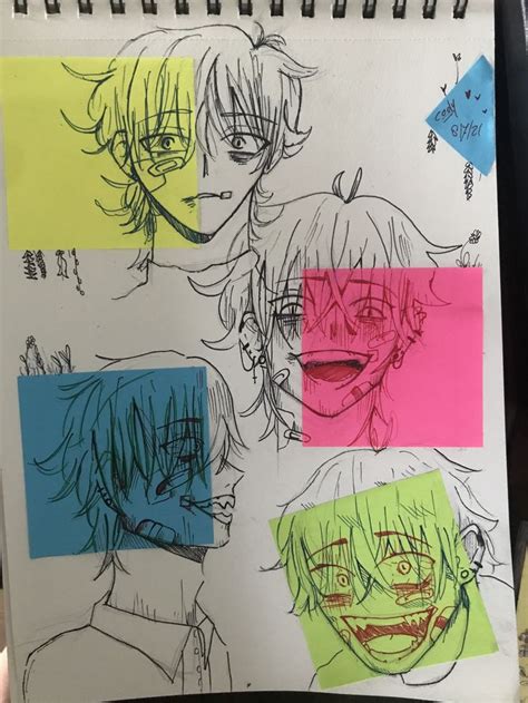 Sticky Note Drawning