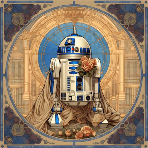 Star Wars Ep 4 5 And 6 By Alphons Mucha A Little Obsessed By Mucha And Art Nouveau Here R