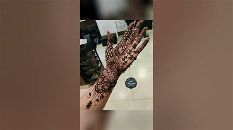 New Simple Mendhi Designs Shorts Song Ytshorts Youtube