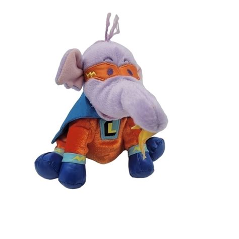 Disney Toys Rare Disney Store Lumpy Super Hero Elephant 6 Plush Bean Bag Poshmark
