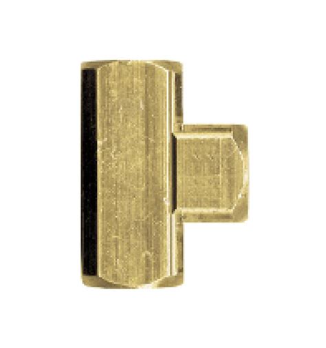 Npt Brass Fittings Tee Fnpt X Fnpt X Fnpt Thinkkleen