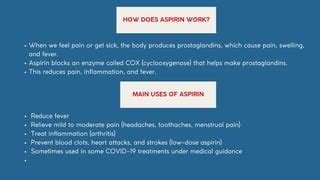 Comprehensive Overview Of Acetylsalicylic Acid Aspirin Uses