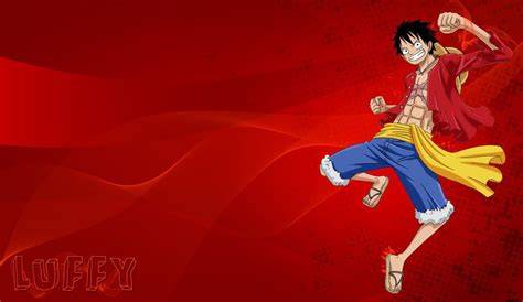 Luffy Red Wallpapers Top Free Luffy Red Backgrounds Wallpaperaccess