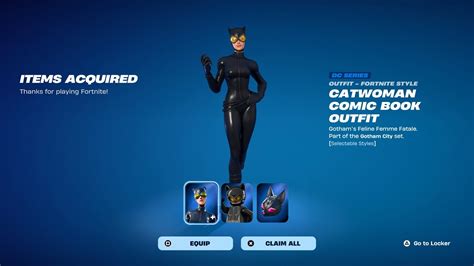 How To Get Catwoman Comic Book Skin Now Free In Fortnite New Catwoman