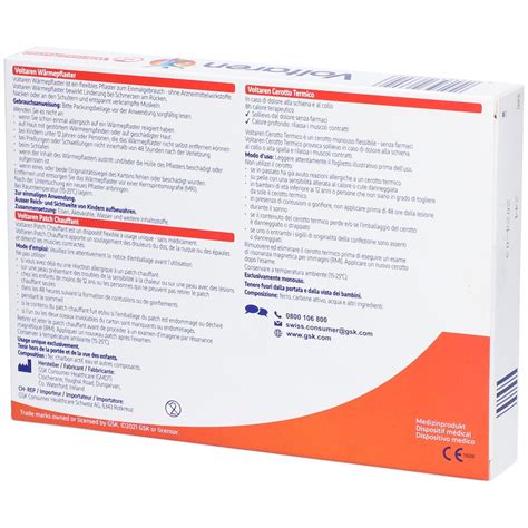 Voltaren Patch Chauffant 2 St Redcare Apotheke