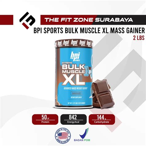 Bpi Bulk Muscle 237 Lbs Mass Gainer The Fit Zone
