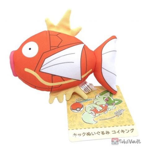Pokemon Center 2023 Nya Nya Nya Sprigatito Magikarp Kick Plush Cat Toy