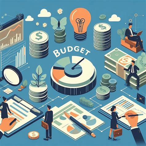 Premium Photo Company Budget Allocation For Business Or Project Management Effective And Smart