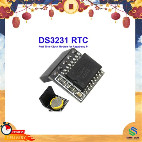 Ds3231sn Real Time Clock Module For Raspberry Pi Shopee Thailand