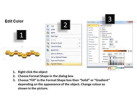 PowerPoint Design Slides Hexagonal Combs Leadership Ppt Themes