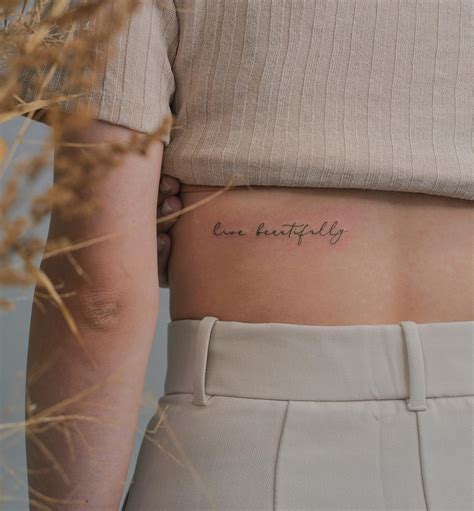 Small Rib Tattoo Ideas For Women