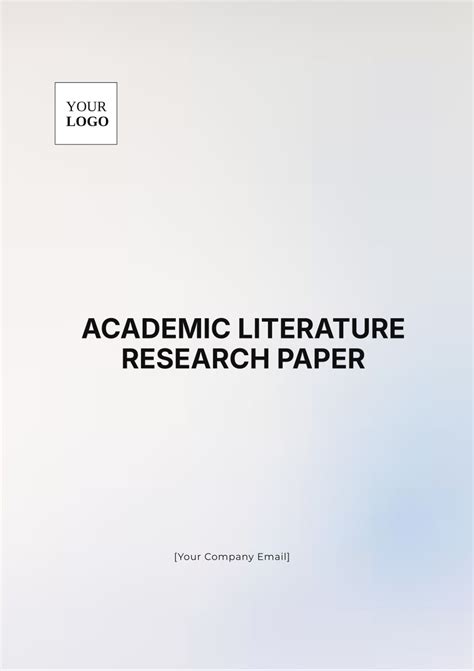 Free Research Paper Templates To Edit Online And Print