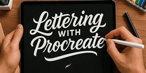 How To Draw Letters In Procreate