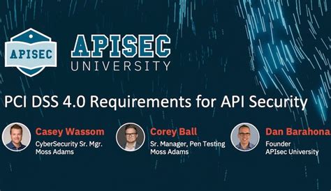 Api Security For Pci Compliance