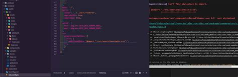 Help Can T Import Global Sass Issue 133 Electron Vite Electron