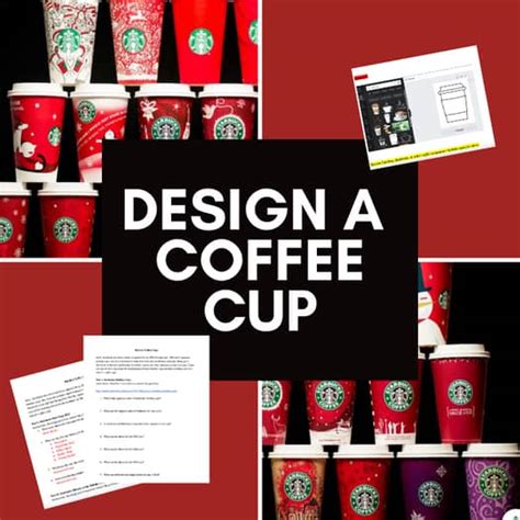 Design A Holiday Coffee Cup Assignment Starbucks By The Biz Classroom