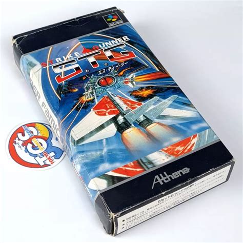 Strike Gunner Stg Super Famicom Japan Nintendo Sfc Athena Shmup 1992 Stg