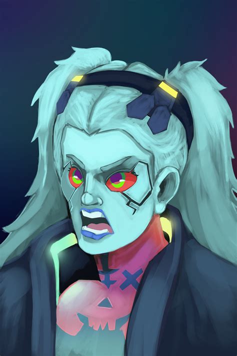 Cyberpunk Edgerunners Rebecca Fan Art On Behance