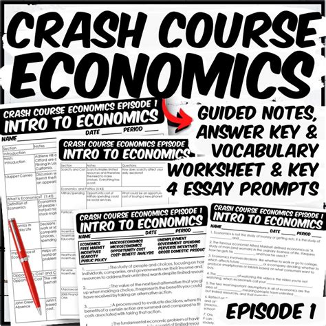 Crash Course Economics Episode 1 Introduction To Economics Made By