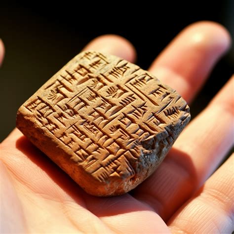5 000 Year Old Cuneiform Text Is Translated To English By A