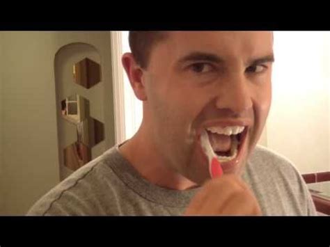 Brushing Teeth Video Model Daniel Larson Toothbrush Video Brushing