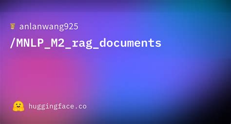 Anlanwang925 Mnlp M2 Rag Documents · Discussions