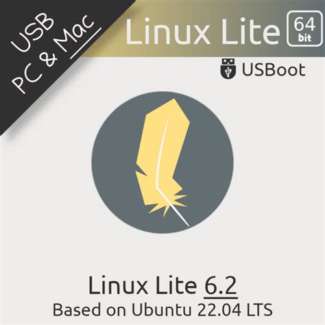 Clé Usb Linux Lite Os 62