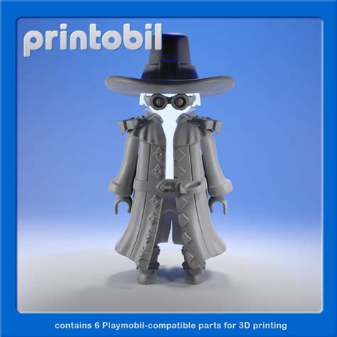 Stl File Playmobil Mysterion Gloom Guard Shadow Hunter Playmobil