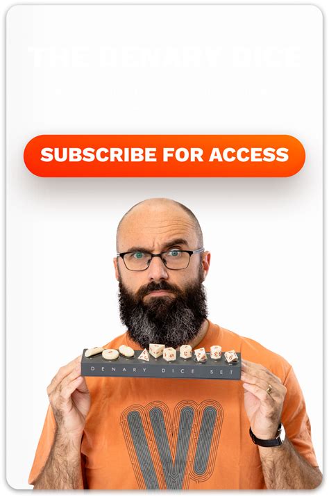 Denary Dice The Curiosity Box