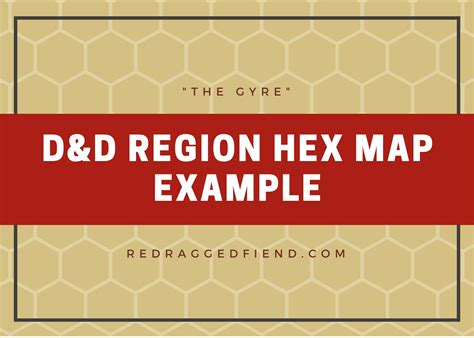 Dandd Hex Map Region Scale Example World Building Rrf