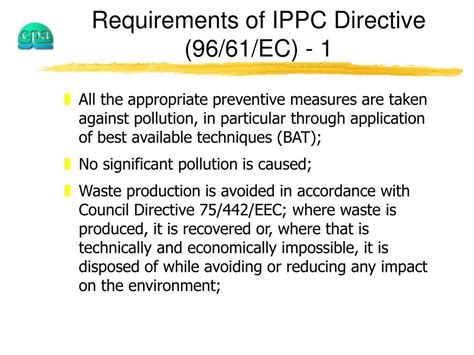 Ppt Ippc And Industry Powerpoint Presentation Free Download Id 3604742
