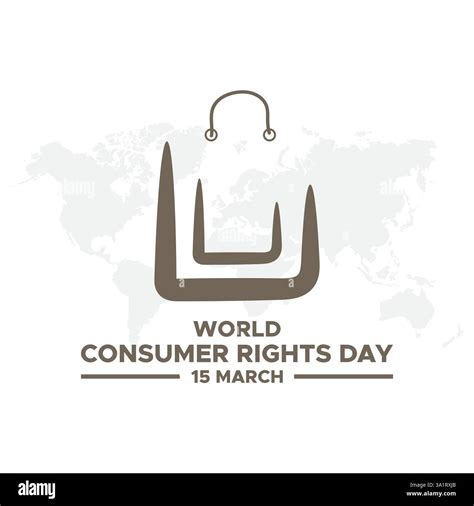World Consumer Rights Day March 15 Gradient Background Poster