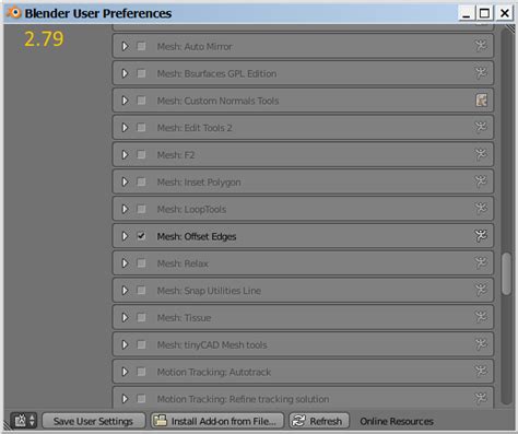 Offset Edges Addon Not Working With Blender Python Support Blender Artists Community
