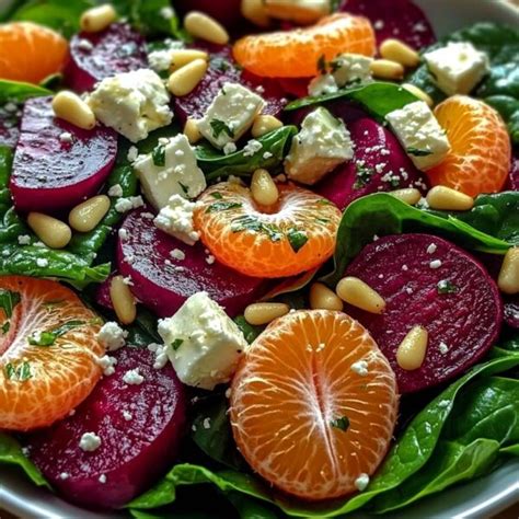 Beet Salad With Spinach A Healthy And Delicious Recipe For Every