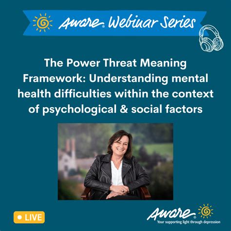 The Power Threat Meaning Framework Understanding Mental Health