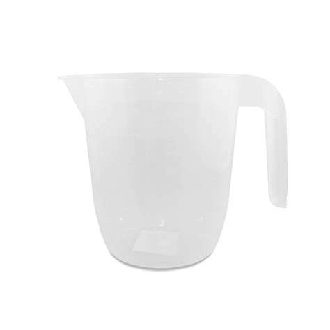 Plastic Measuring Jug 1 Litre Clear The Candle Creative Co