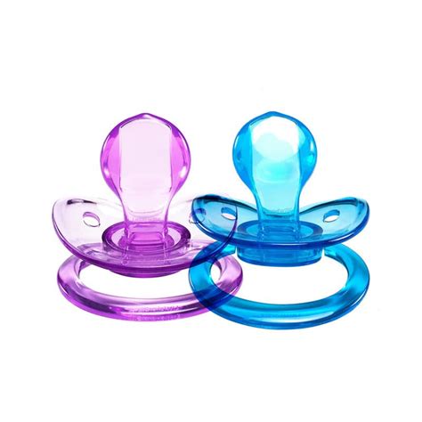 Candy Gloss Pacifiers Pink And Green Set Littleforbig Cute And Sexy Products